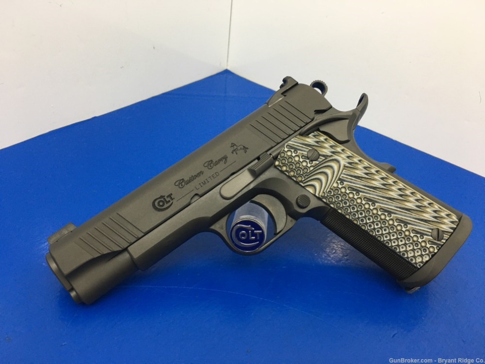 *SOLD* 2021 Colt Custom Carry Limited 9mm 4.25" *STUNNING COLT CUSTOM ...