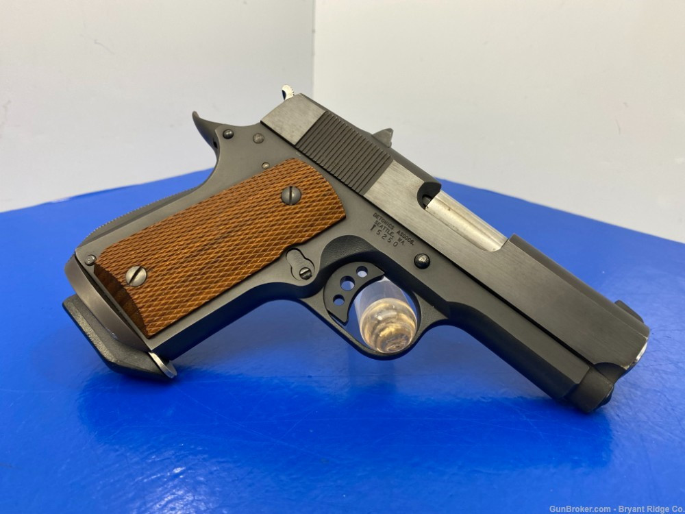 *SOLD* Detonics 45 Combatmaster .45 ACP Blue 3.5" *STUNNING SEMI AUTO ...