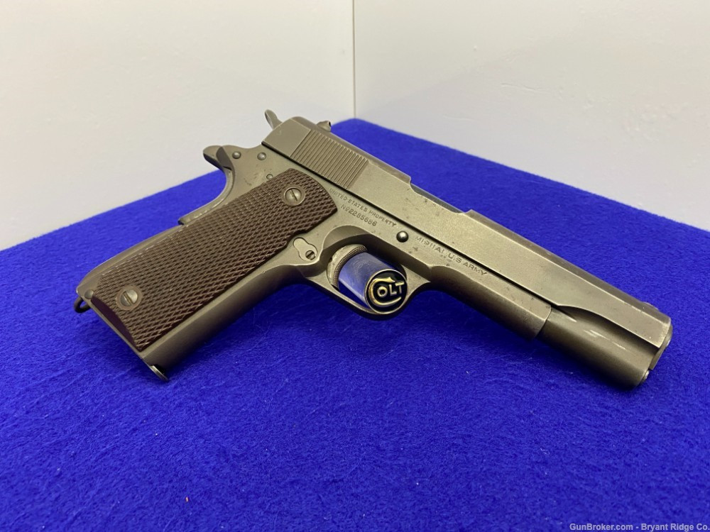 *SOLD* 1945 Colt M1911A1 Military .45 ACP Parkerized 5" *RARE & AMAZING ...