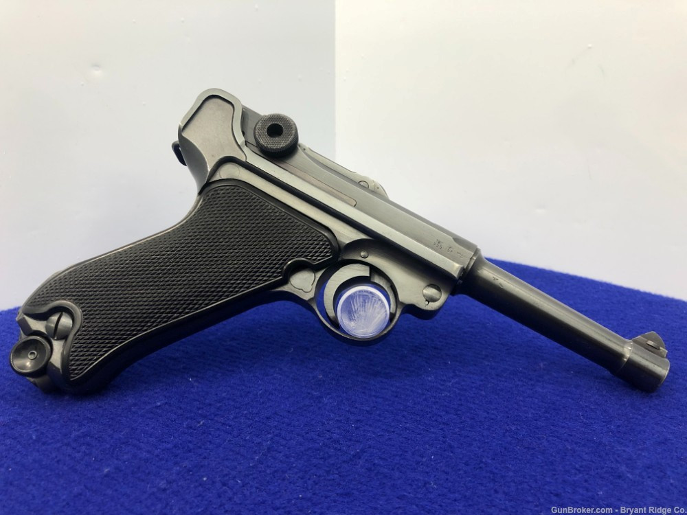 *SOLD* 1941 Mauser P.08 Luger BYF 9mm Blue *ULTRA RARE BLACK WIDOW ...