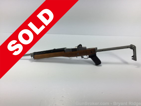 1987 Ruger Mini-14 SUPER RARE Stainless Side Folder - Bryant Ridge