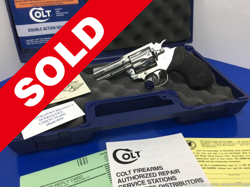 Colt DS-II SUPER RARE 3in Barrel BRIGHT STAINLESS - Bryant Ridge