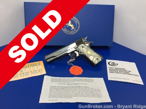 Colt El Soldado .38super LEW HORTON 1 of only 350 - Bryant Ridge