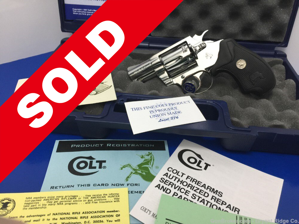 Colt SF-VI BRIGHT STAINLESS Rare 1 Yr Production - Bryant Ridge