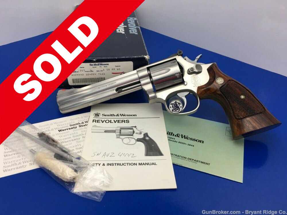 1987 Smith & Wesson 686 *BEAUTIFUL PRE LOCK REVOLVER* Incredible Piece ...