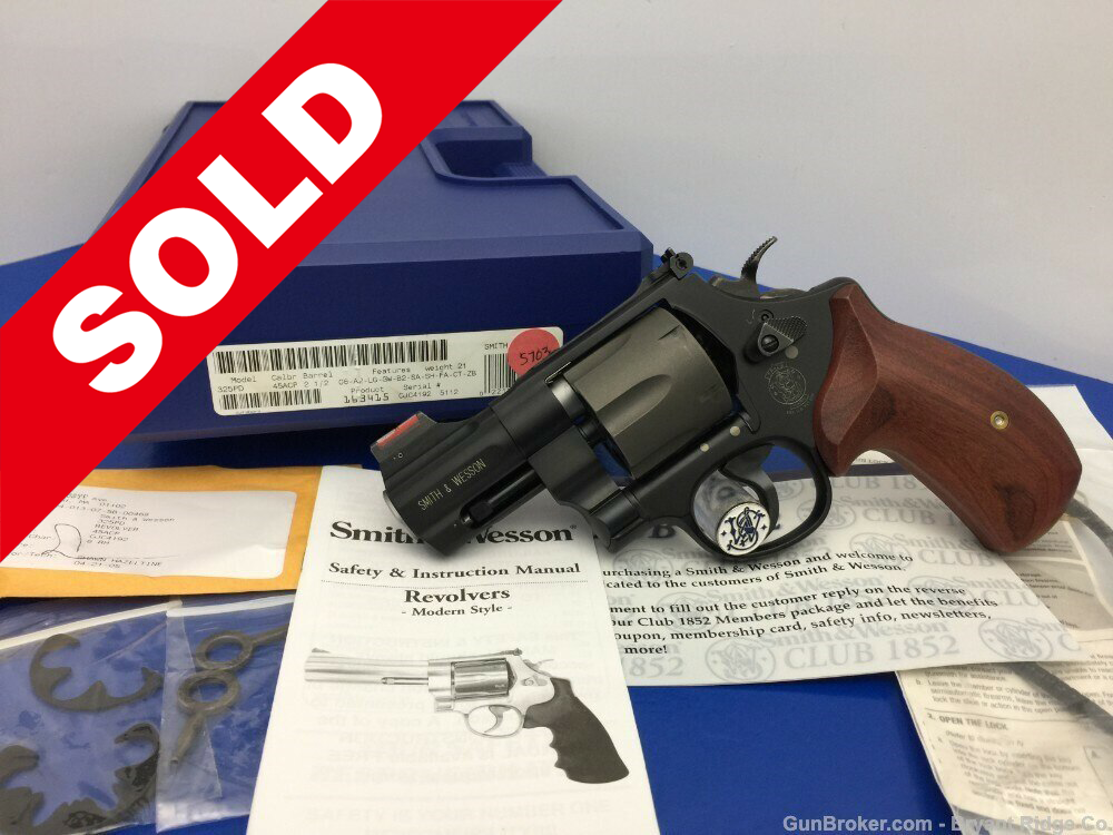 2005 Smith & Wesson 325PD Airlite Model Matte Black *TITANIUM CYLINDER ...