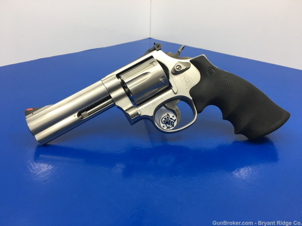 2001 Smith & Wesson 686-5 Stainless 4" .357 Mag *STUNNING PRE-LOCK ...