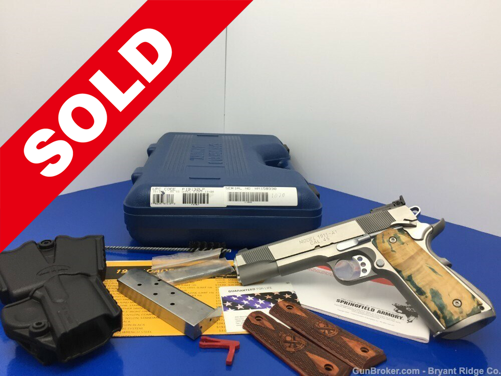 Springfield 1911-A1 Loaded Target Model *INCREDIBLE CONDITION* Stunning ...