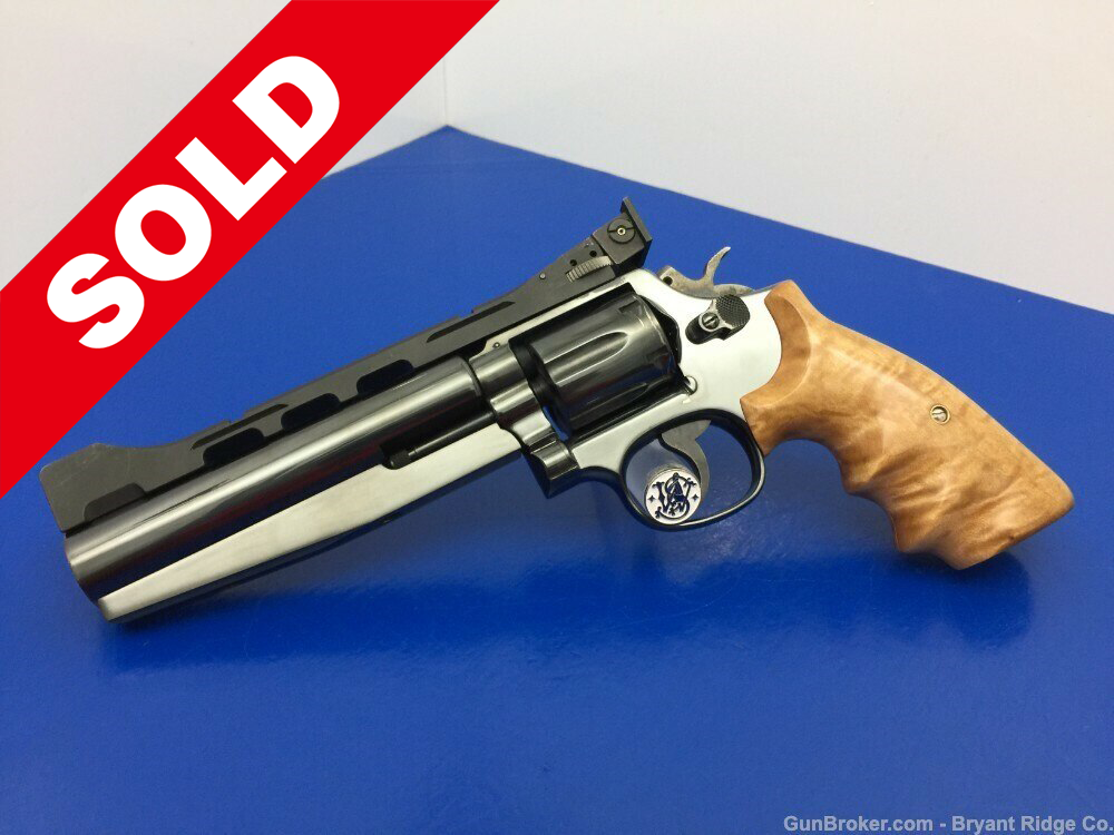 Smith & Wesson 10-7 Blue 38 SPL *CUSTOM 6" BULL BBL AND WICHITA REAR ...