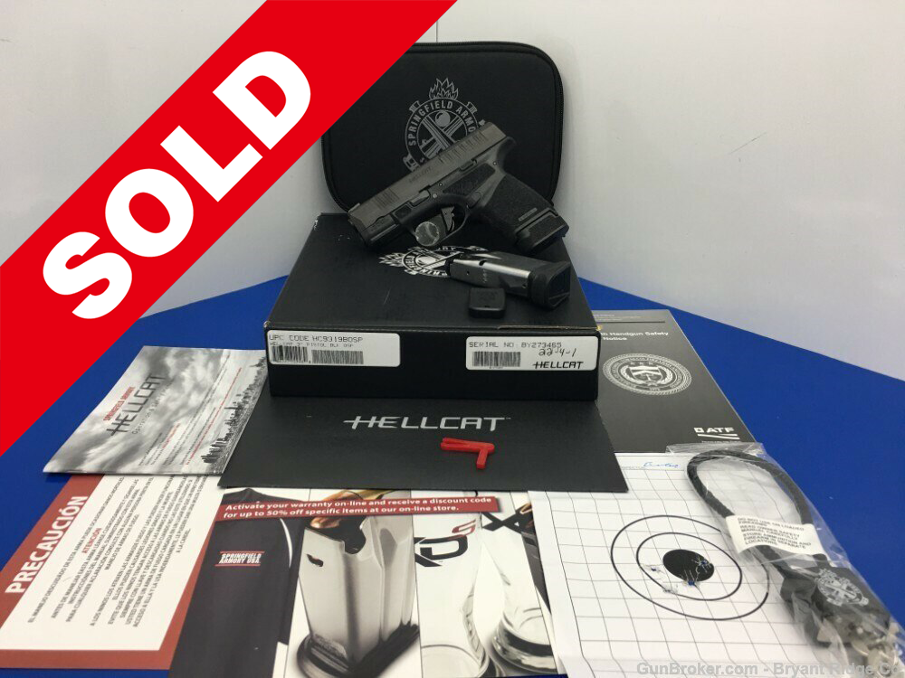 Springfield Micro-Compact Hellcat 9mm 3" *PERFECT CONCEALED CARRY ...