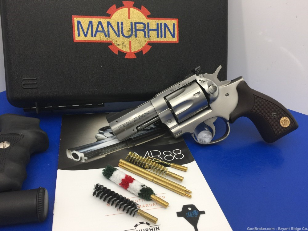*SOLD* Manhurin MR88 .357 Mag Stainless 3" *STUNNING FRENCH IMPORT ...
