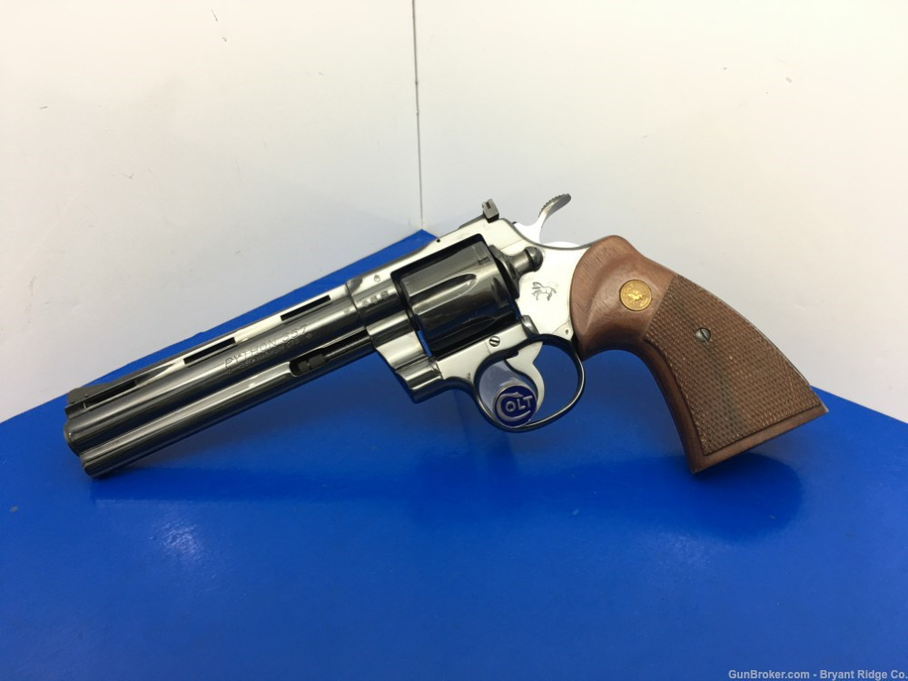 *SOLD* 1978 Colt Python .357 Mag Blue *ABSOLUTELY AWESOME EXAMPLE OF ...