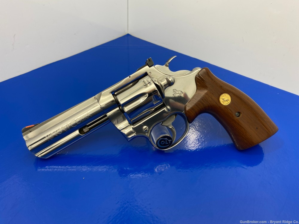 *SOLD* 1989 Colt King Cobra .357 Mag Bright Stainless *LEGENDARY SNAKE ...