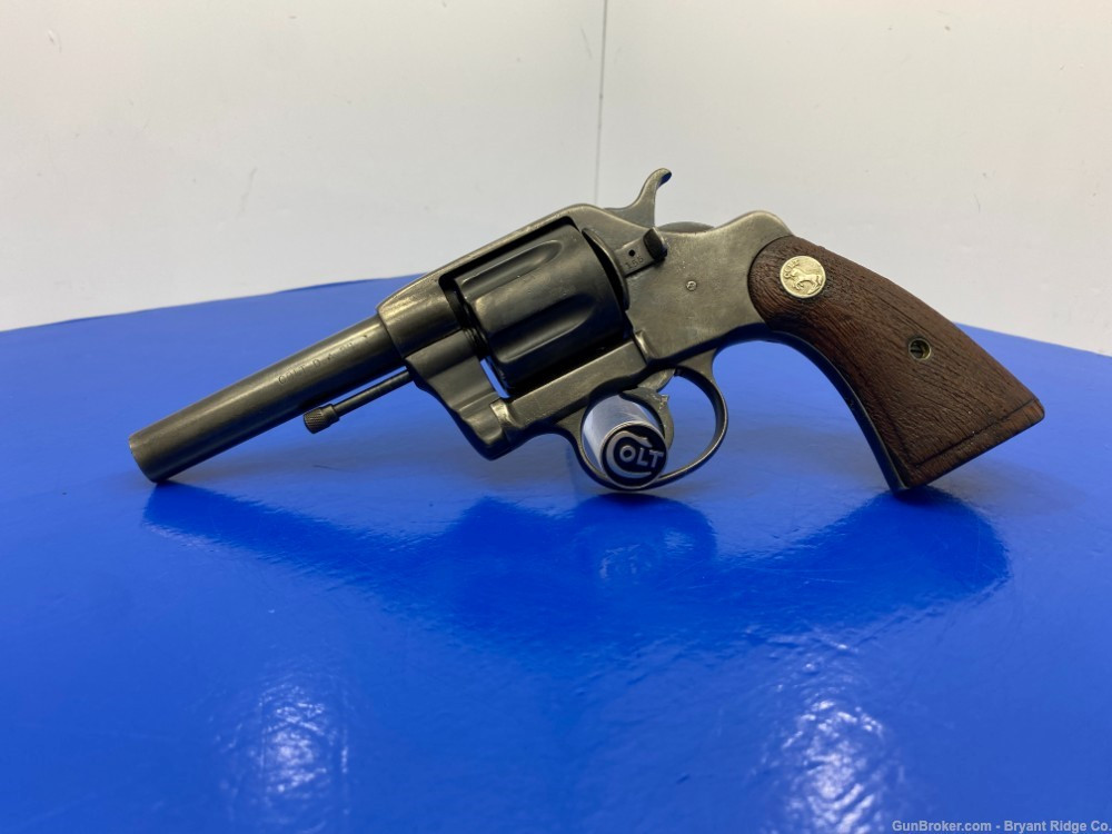*SOLD* 1892 Colt DA 38 .38 LC Blued 3 7/8" *INCREDIBLE DOUBLE ACTION ...