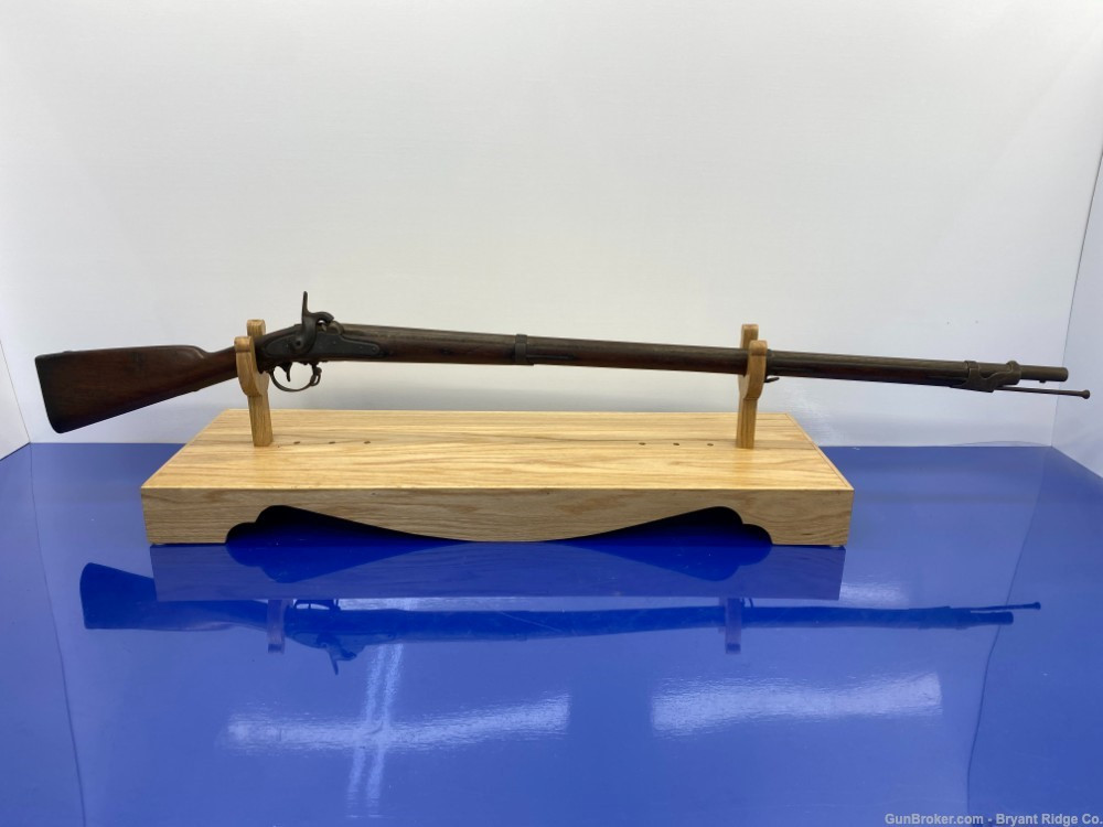 *SOLD* 1848 Springfield 1842 Harpers Ferry Blue 42" *AMAZING PERCUSSION ...