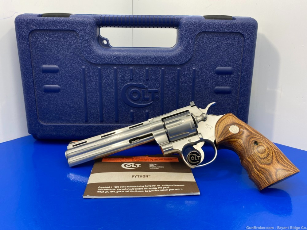 *SOLD* 1999 Colt Python Elite .357 Mag 6" *INCREDIBLE CUSTOM SHOP ELITE ...