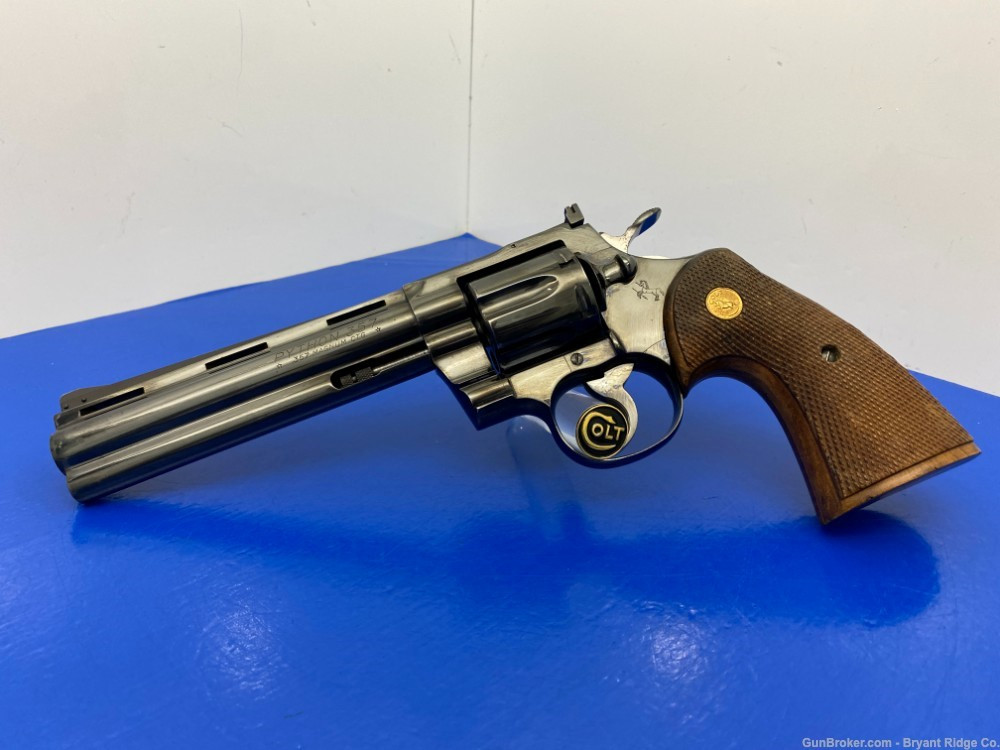 *SOLD* 1959 Colt Python 1st GENERATION 6" EXTREMELY EARLY 4 DIGIT ...