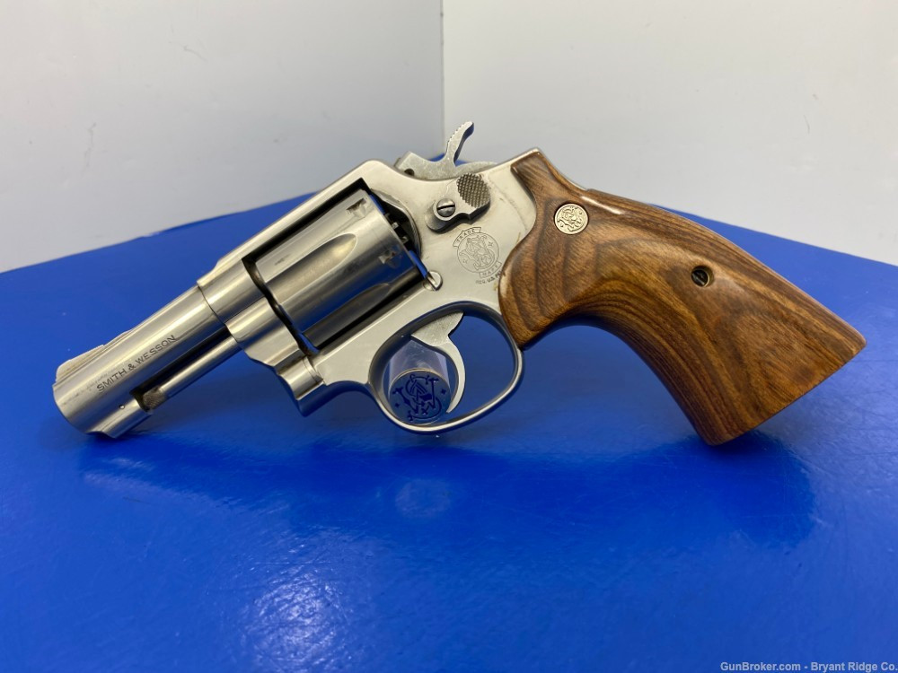 *SOLD* 1993 Smith Wesson 65-5 Stainless 3" *AWESOME DOUBLE ACTION REVOLVER* - Bryant Ridge