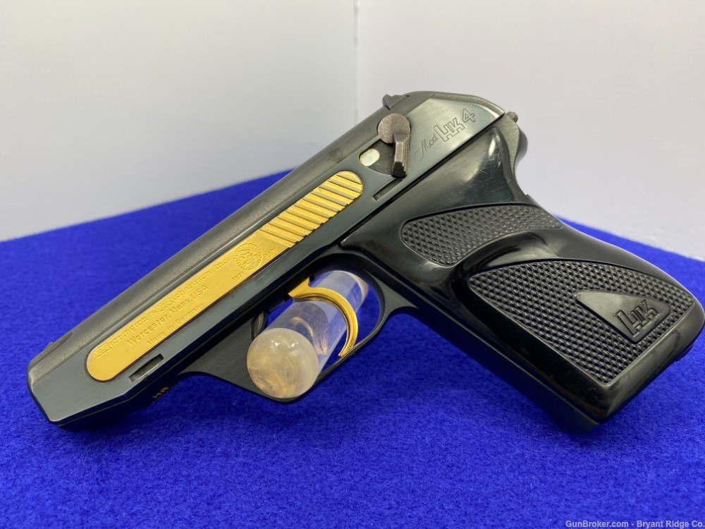 *SOLD* 1971 Heckler & Koch HK-4 .22 LR Blue 3 1/4" *100th ANNIVERSARY ...