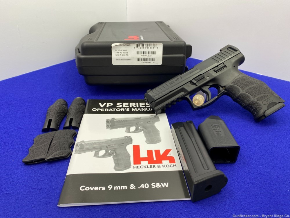 *SOLD* Heckler & Koch VP9 9mm Black 4.09" *DESIRABLE GERMAN MADE SEMI ...