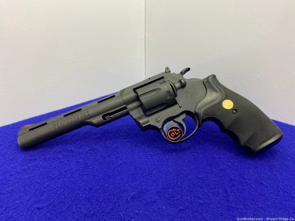 *SOLD* 1985 Colt Peacekeeper .357 Mag Black 6" *SCARCE 1st YEAR ...