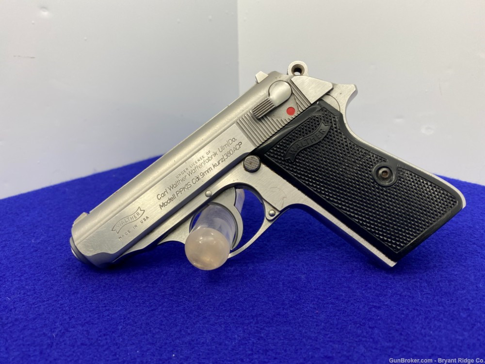 *SOLD* Walther PPK/S 9mm Kurz/.380 ACP Stainless *USA MADE UNDER CARL ...