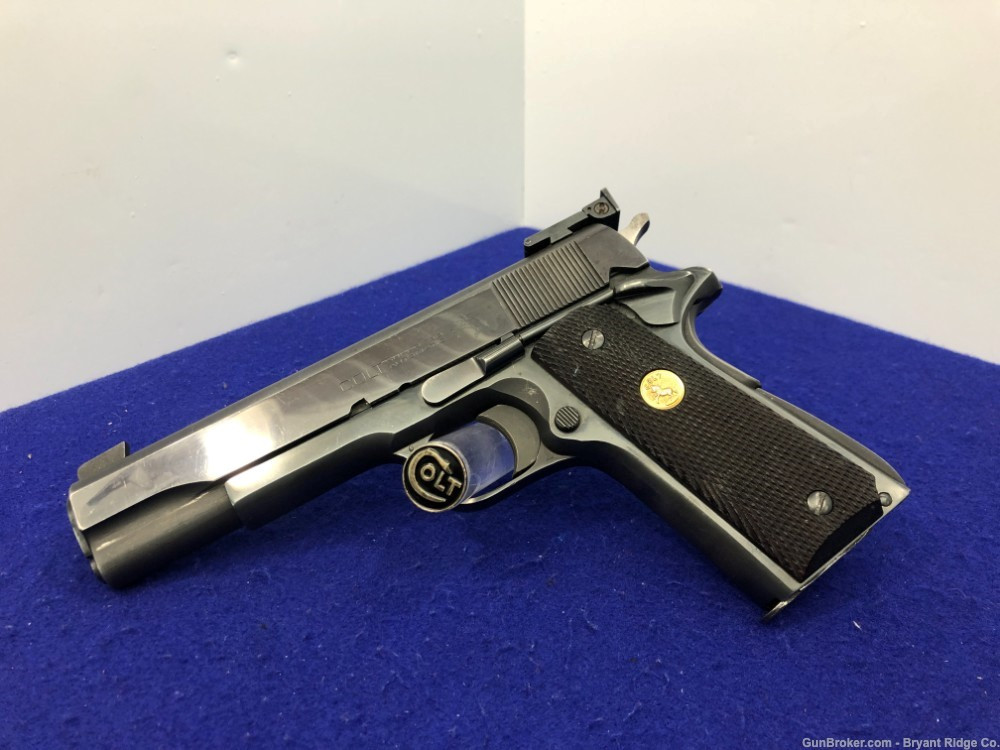 *SOLD* 1947 Colt Super 38 Automatic Blue .38super 5" *ULTRA RARE COLT ...