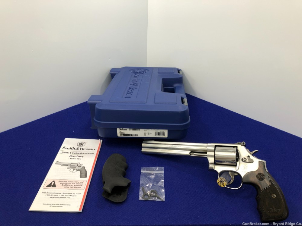 *SOLD* Smith Wesson 686-6 .357 Mag UNFLUTED Stainless 7" *AWESOME 7 ...