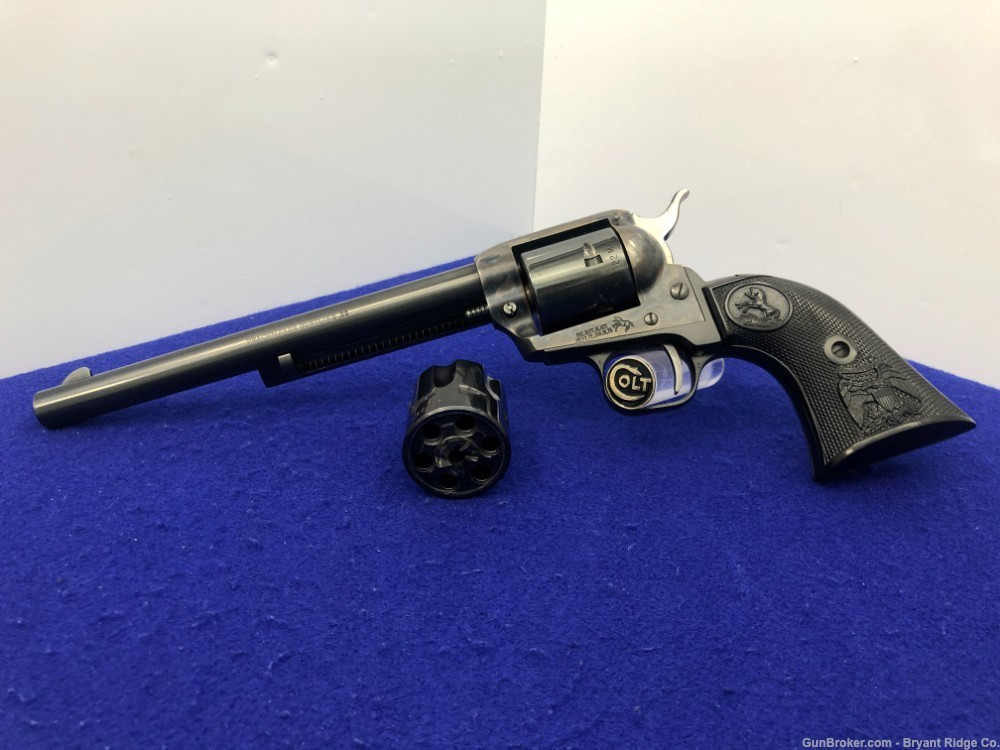 *SOLD* Colt Peacemaker Buntline .22LR Blue 7 1/2" *SCARCE DUAL CYLINDER ...