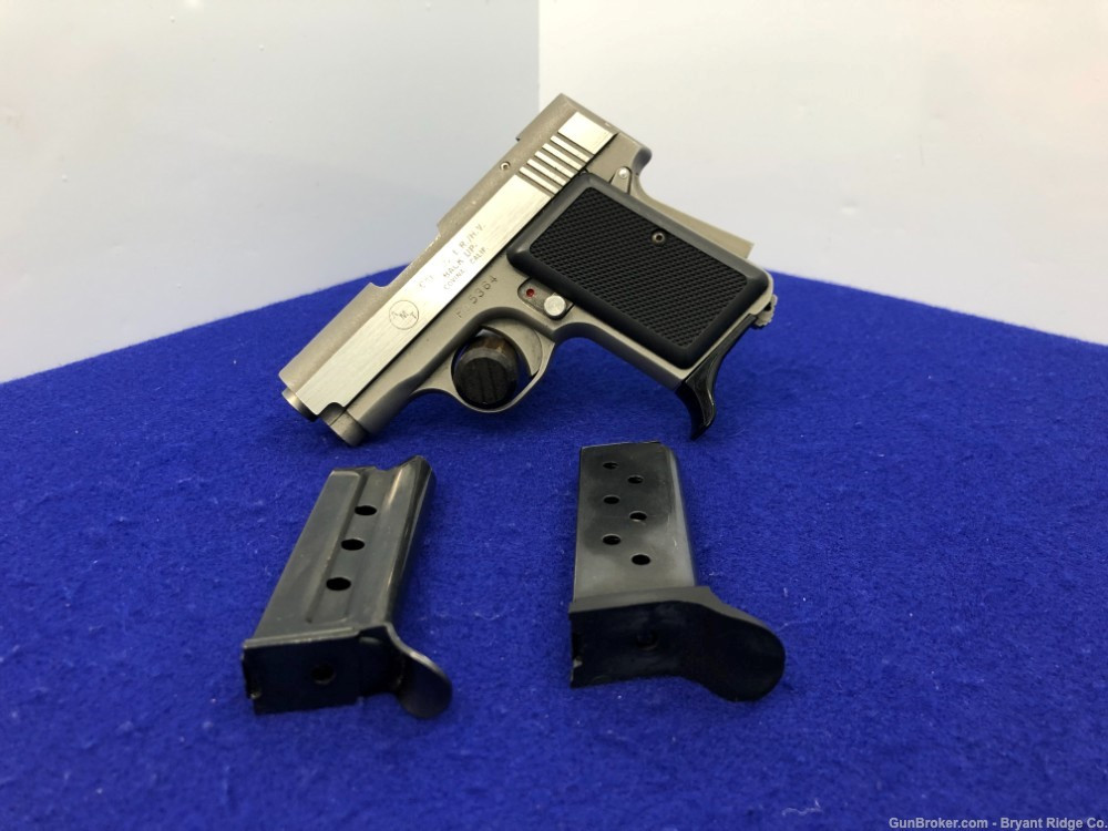 *SOLD* AMT Backup .22 LR Stainless 2.5" *RARE DISCONTINUED SMALL FRAME ...