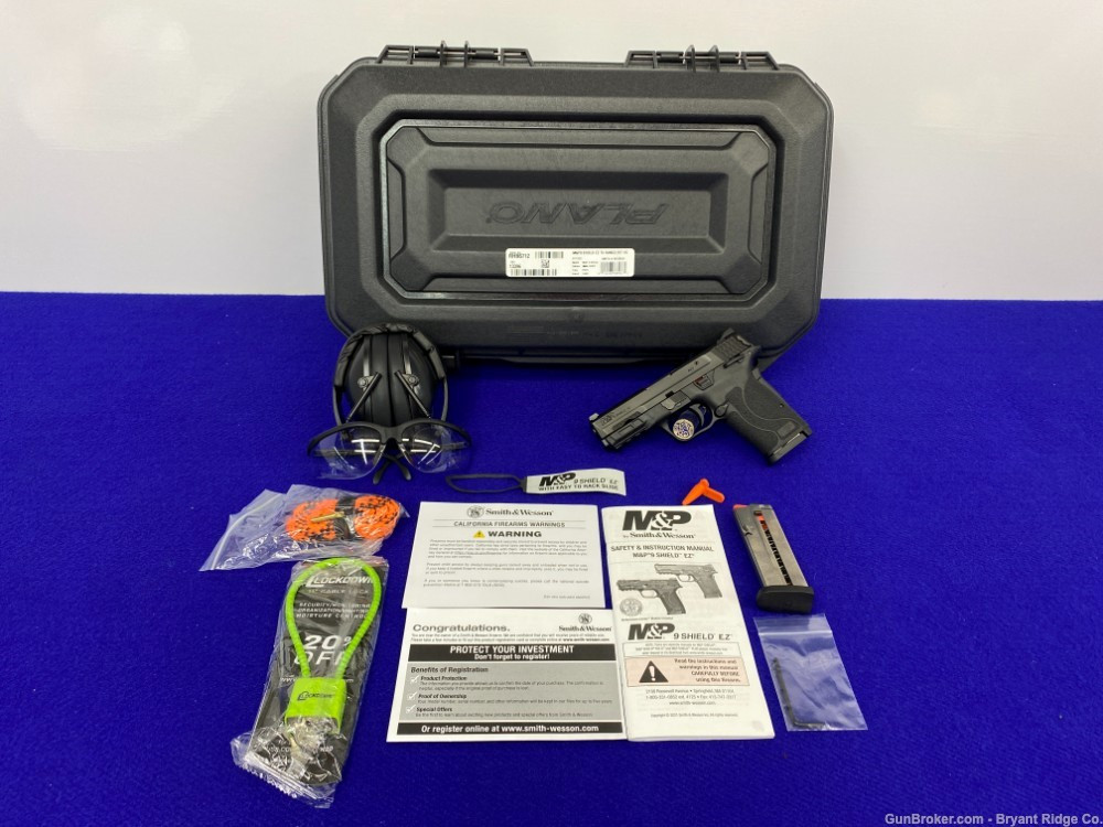 *SOLD* Smith Wesson MP9 Shield EZ 9MM Luger 4.25" *AWESOME RANGE KIT ...