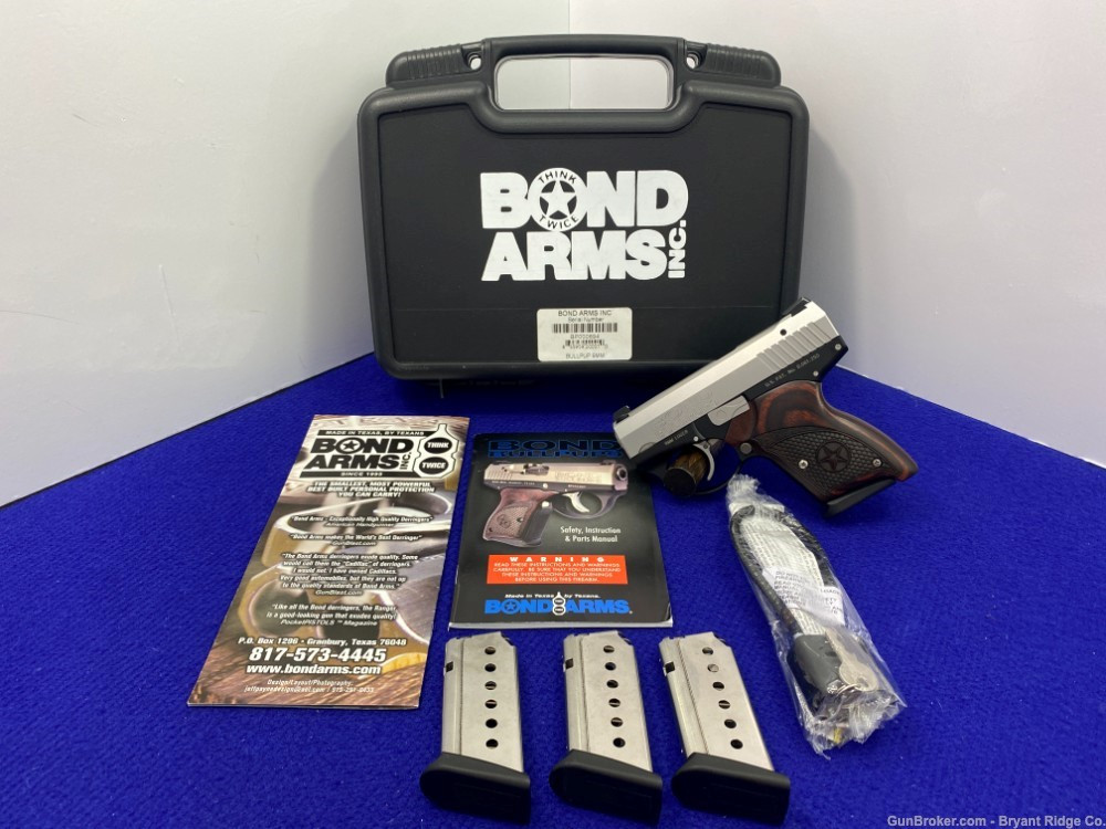 *SOLD* Bond Arms Bullpup 9 9mm Stainless/Black 3.35" *VERY LIMITED ...