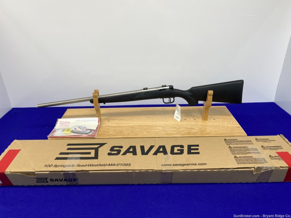 *SOLD* Savage B-Mag .17 WSM Stainless 22" *HEAVY BARREL MODEL* Great ...