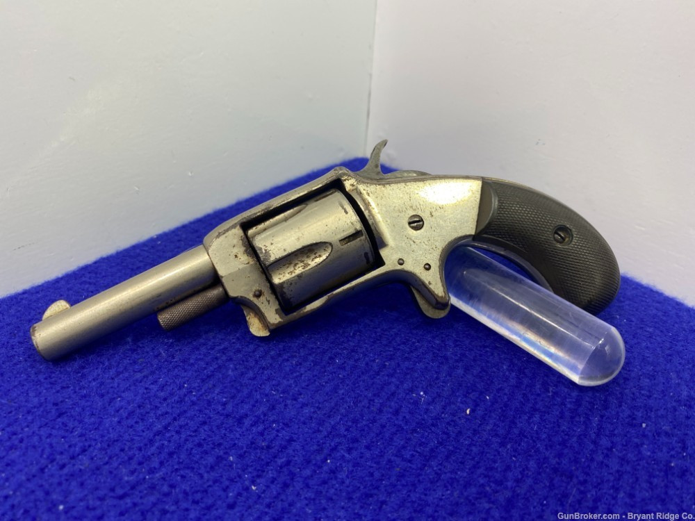 *SOLD* Hopkins & Allen Defender .32 Rimfire Nickel 2 1/2" *POCKET ...