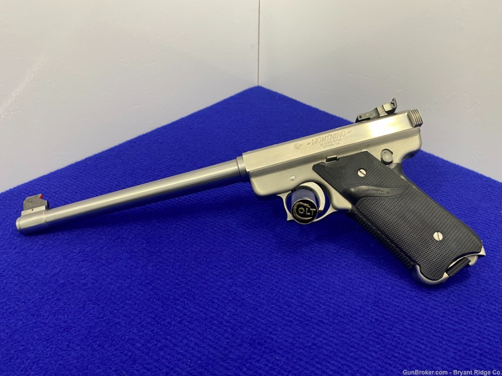 *SOLD* AMT Lightning .22 LR Stainless 8 1/2" *LIMITED 4 YEAR PRODUCTION ...