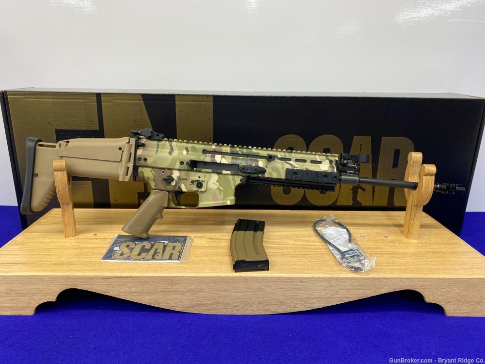 *SOLD* FN SCAR 16S NRCH 5.56x45mm 16" *MULTICAM FINISHED HARD ANODIZED ...
