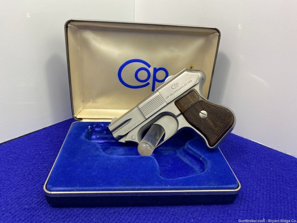 *SOLD* Cop Derringer .38 Spl/.357 Mag Stainless *BEAUTIFUL 4 BARREL ...