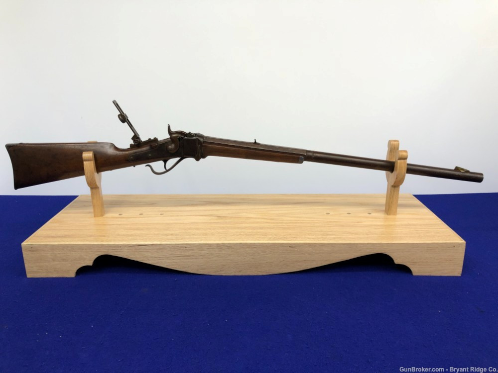 *SOLD* C. Sharps Single-Shot Rifle Patinaed 27" *FEATURES OCTAGON ...