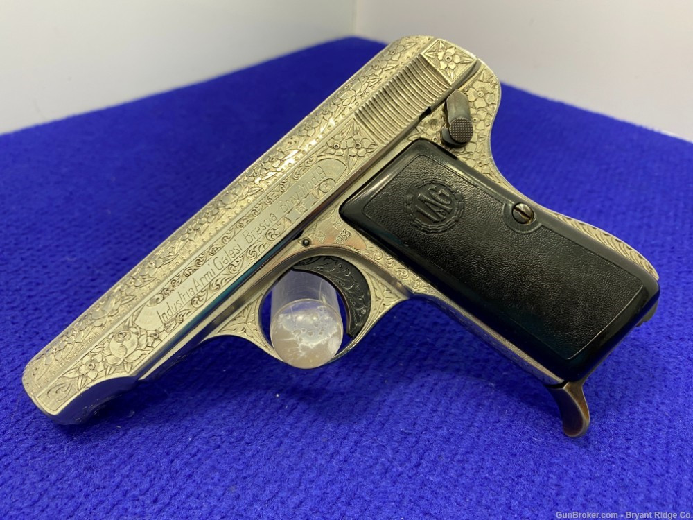 *SOLD* 1953 Industria Armi Galesi Mod 9 7.65mm *VINTAGE MASTER SCROLL ...