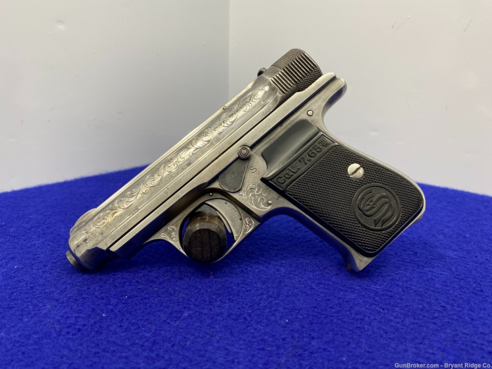 *SOLD* J.P.Sauer & Sohn Model 1913 .32 ACP Blue 3" *GERMAN MANUFACTURED ...