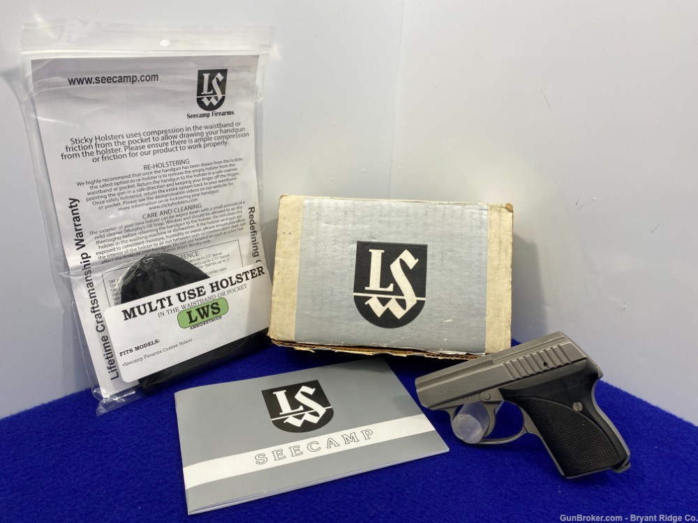 *SOLD* Seecamp LWS-25 .25 ACP Stainless 2" *APPROXIMATELY ONLY 4,000 ...