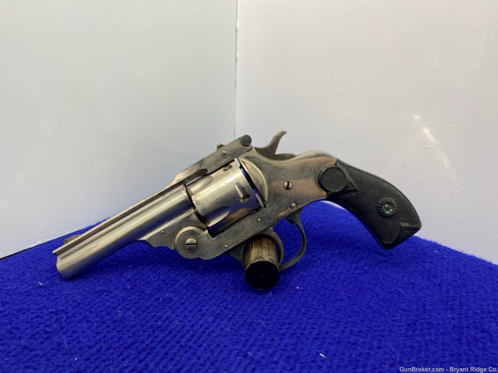 *SOLD* Eastern Arms Top Break .32 Spl Nickel 3 1/4" *DOUBLE-ACTION ...