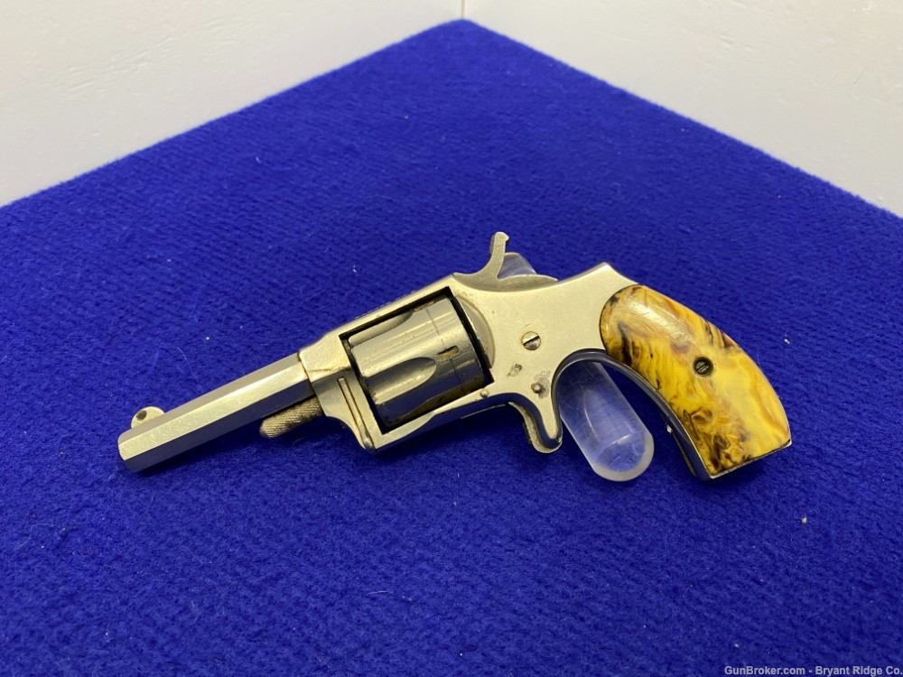 *SOLD* Hopkins & Allen Ranger No 2 .32 RF Nickel *ANTIQUE SINGLE-SHOT ...