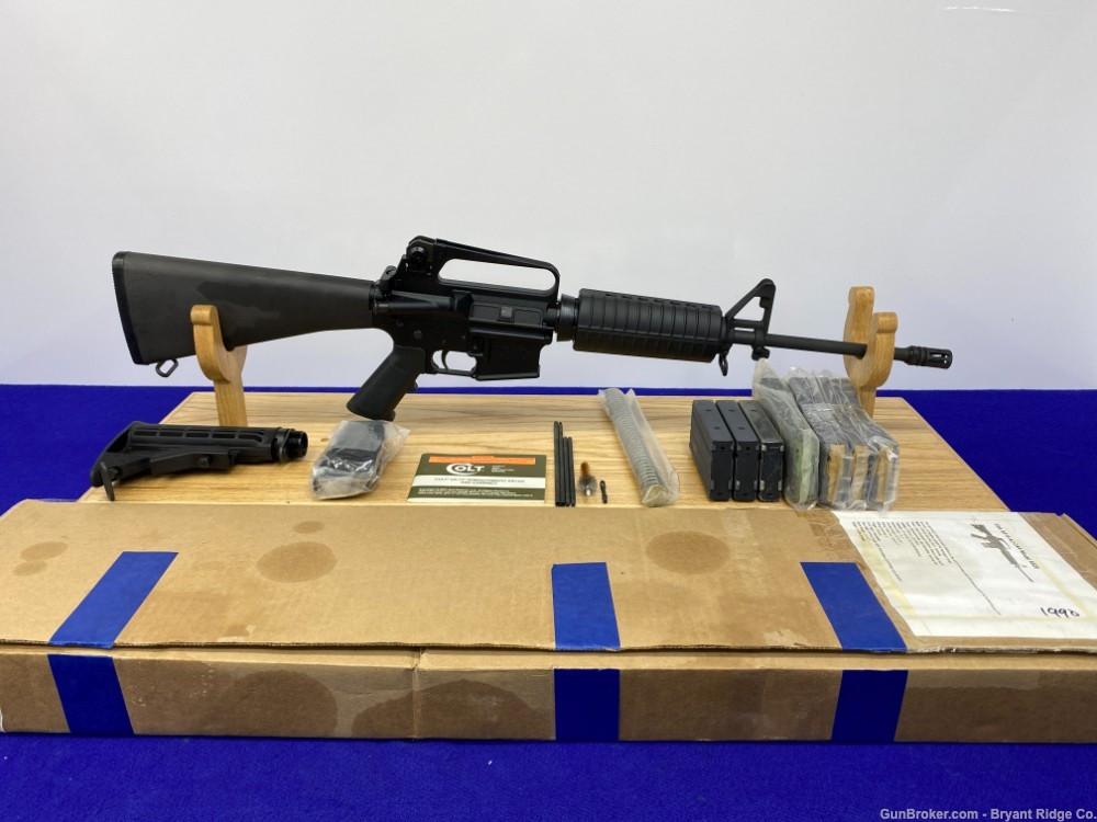 *SOLD* Colt AR15A2 Govt. Carbine 5.56NATO Black 16" *VERY DESIRABLE PRE ...