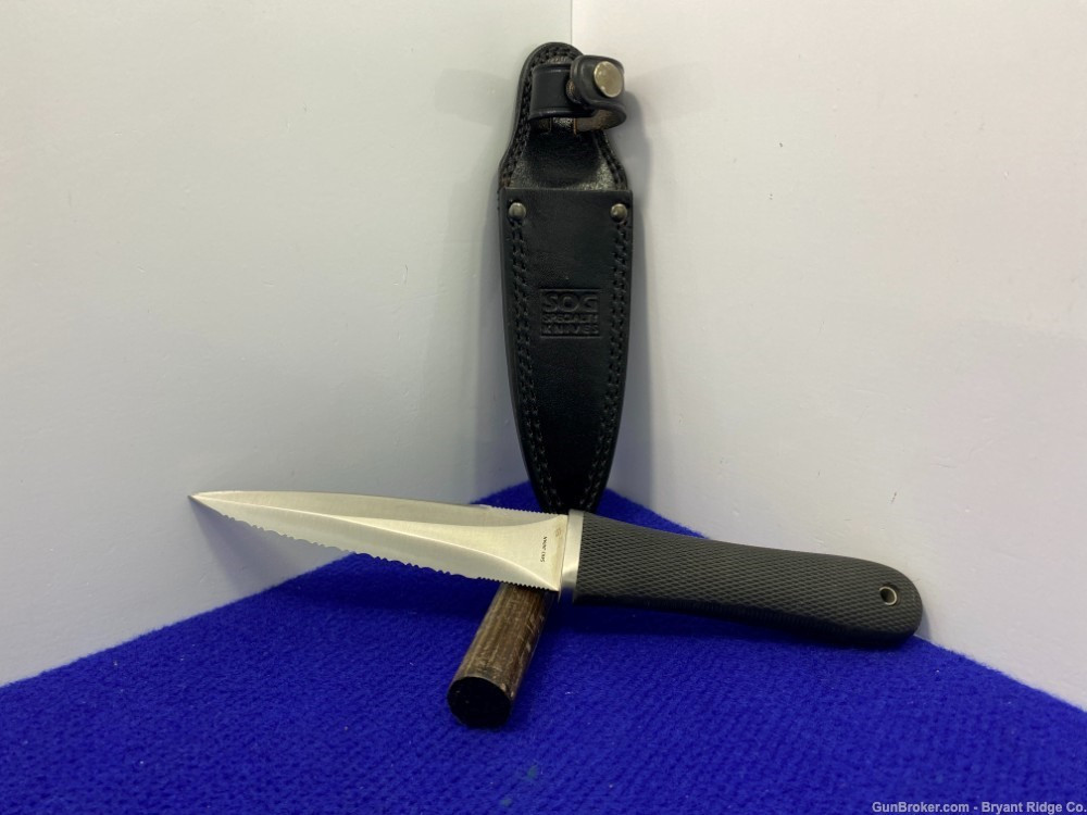 *SOLD* Rare Sog Specialty Knives Pentagon S14 Fixed Blade Knife -Made ...