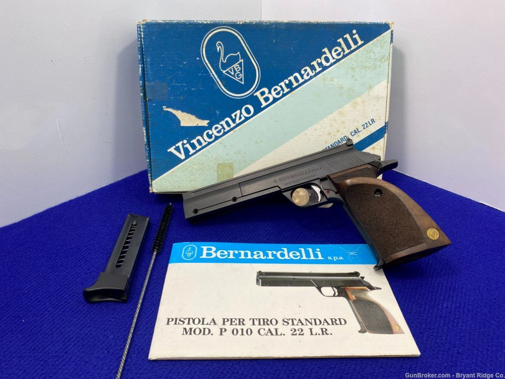 *SOLD* 1989 V. Bernardelli P010 .22LR Black 5.9" *INCREDIBLY SCARCE ...