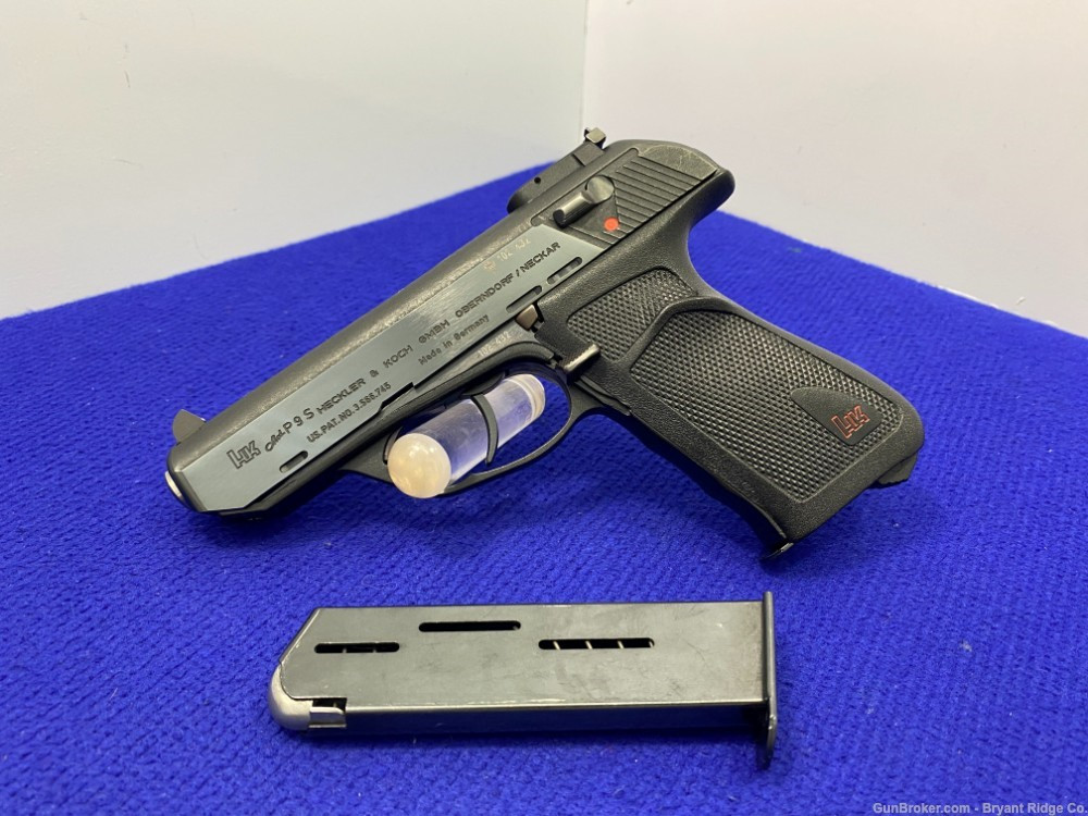 *SOLD* 1972 Heckler & Koch P9S 9mm Para Blue 4" *ROLLER-DELAYED ...