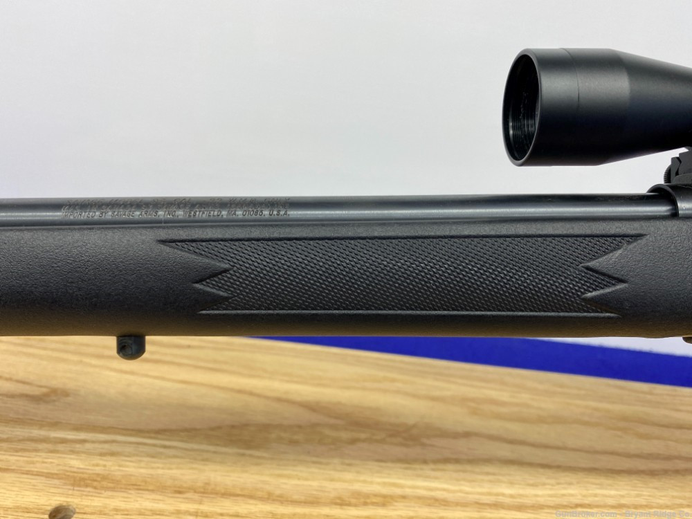 *SOLD* Savage Model 93F .22 WMR Blue 21" *BUSHNELL WATERPROOF RIFLE ...