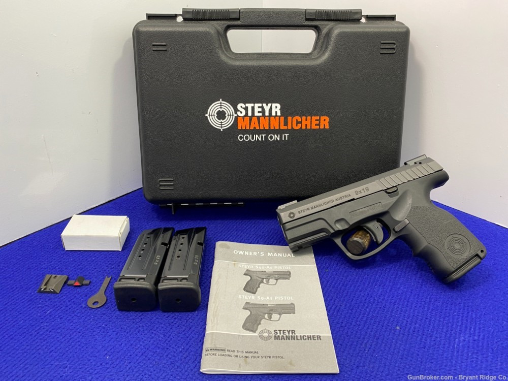 *SOLD* Steyr Arms S9-A1 9x19mm Black 3.6" *COMPACT STRIKER-FIRE SEMI ...