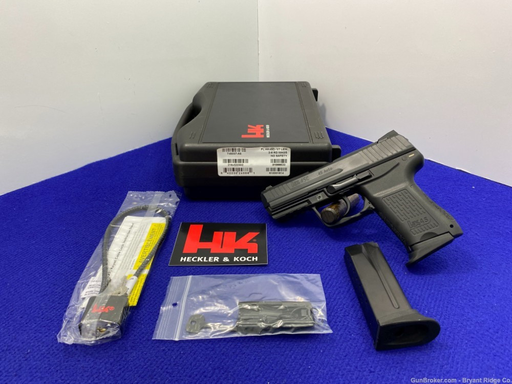 *SOLD* Heckler & Koch 45 Compact .45 ACP Black 3.9" *DESIRABLE COMPACT ...